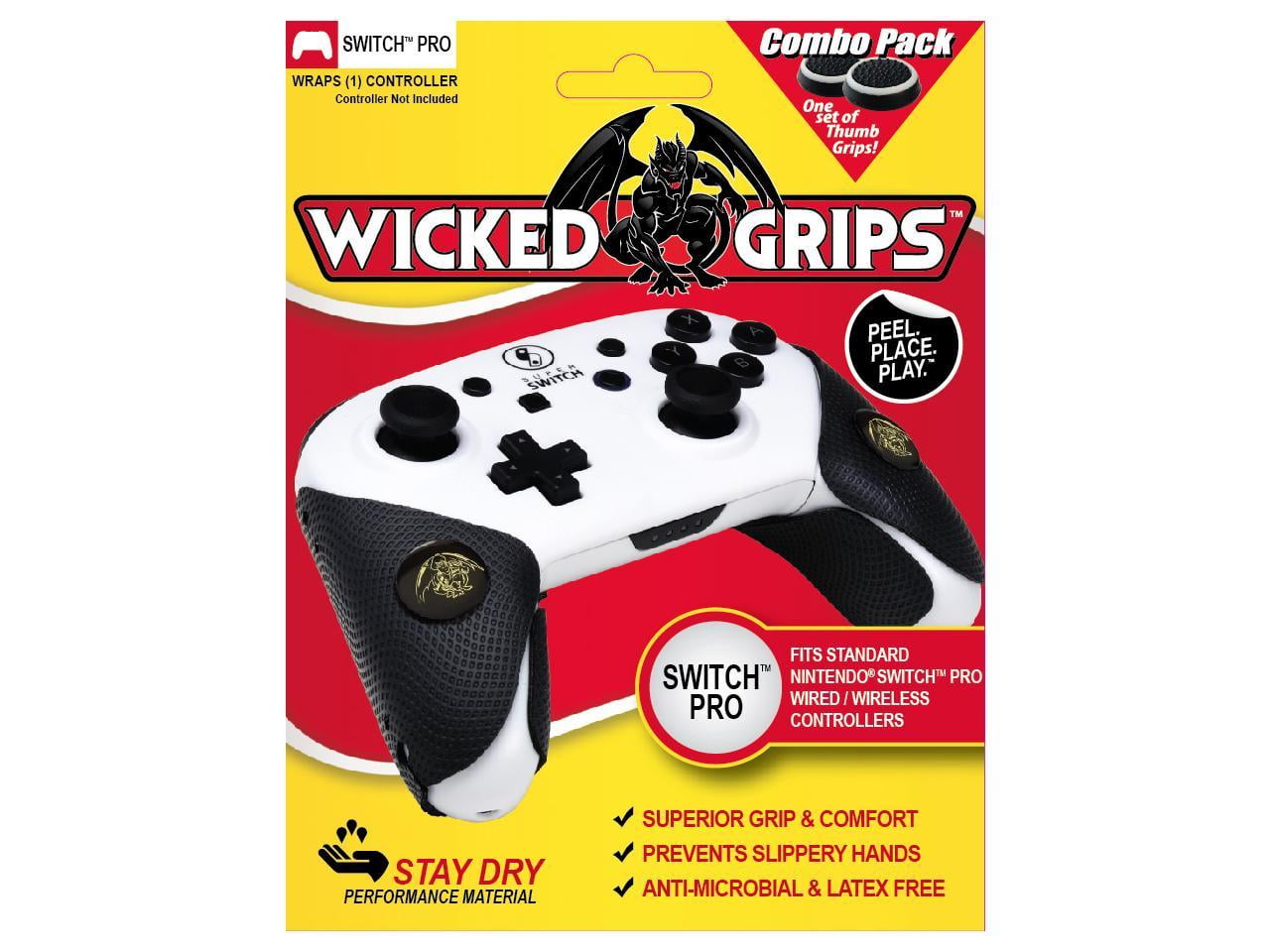 Wicked-Grips™ Nintendo Switch Pro / High Performance Controller Grips ...