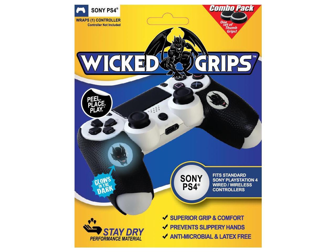 Wicked Grips PS4 High Performance Controller Grips for Sony PlayStation 4 Retail Thumb Grips Combo Controller NOT Included Walmart