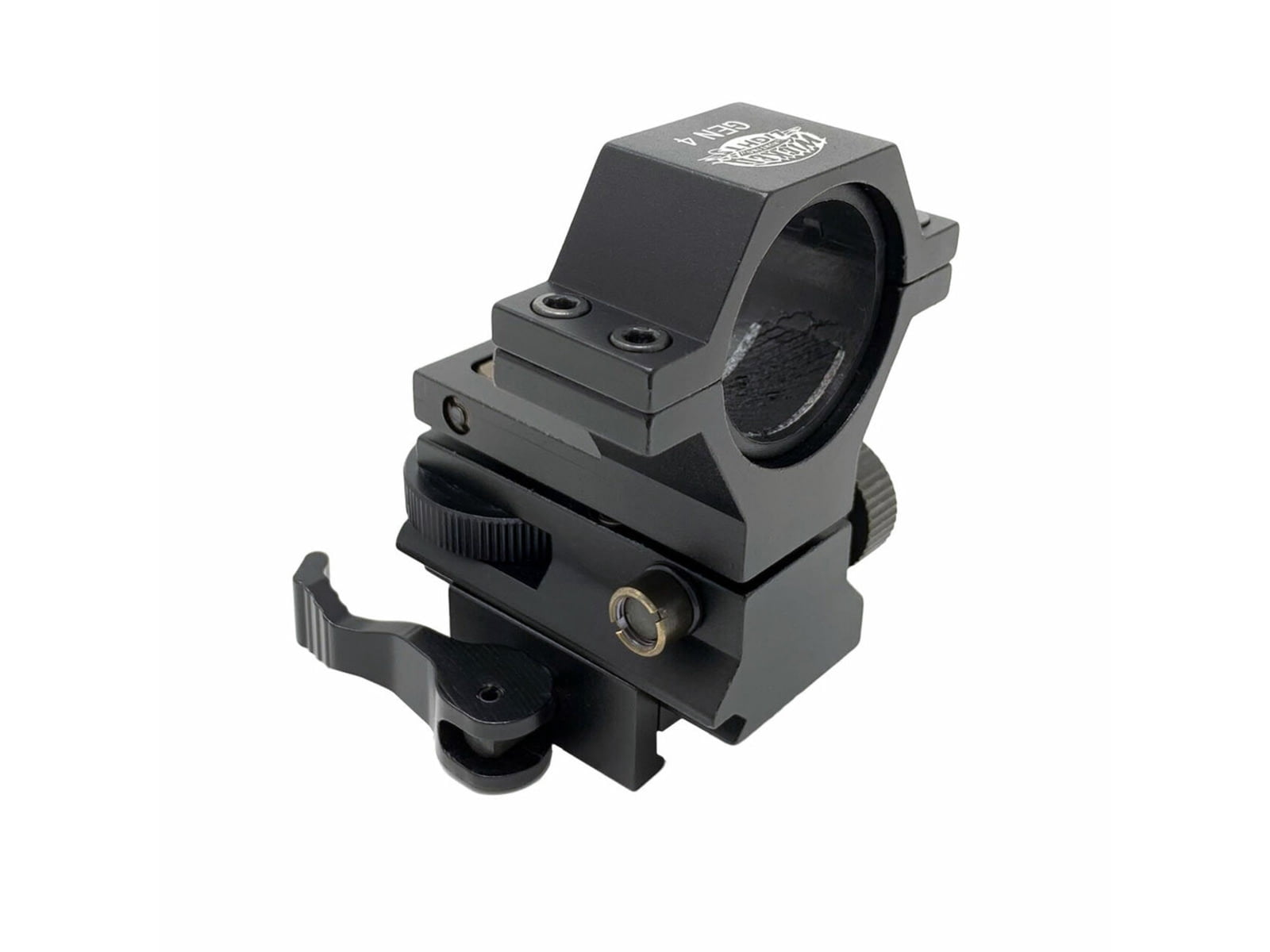 Wicked Hunting Lights GEN4 Quick Detach Adjustable Light Mount, Black ...