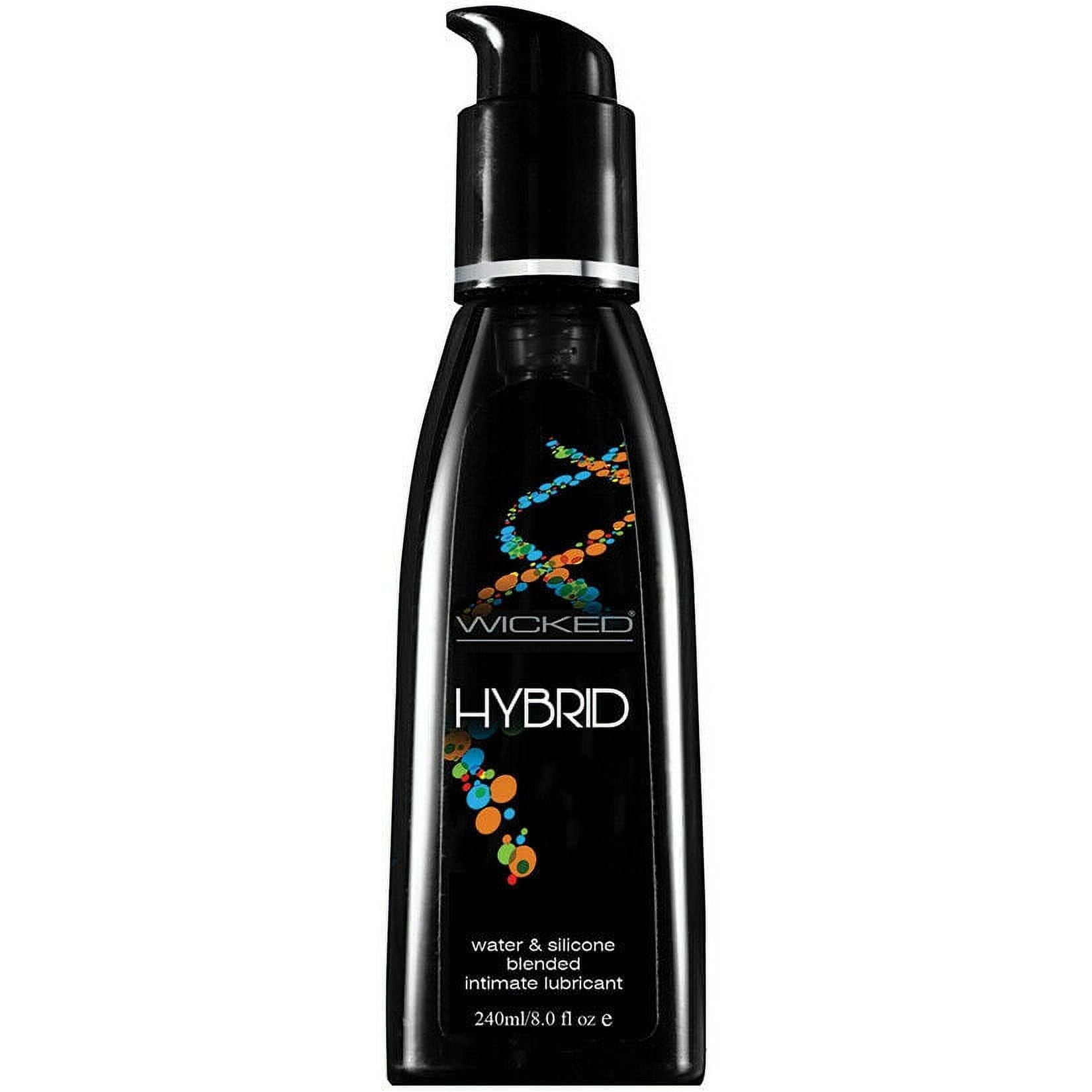 Wicked Hybrid Silicone and Water Based Lubricant, Seaweed Infused ...