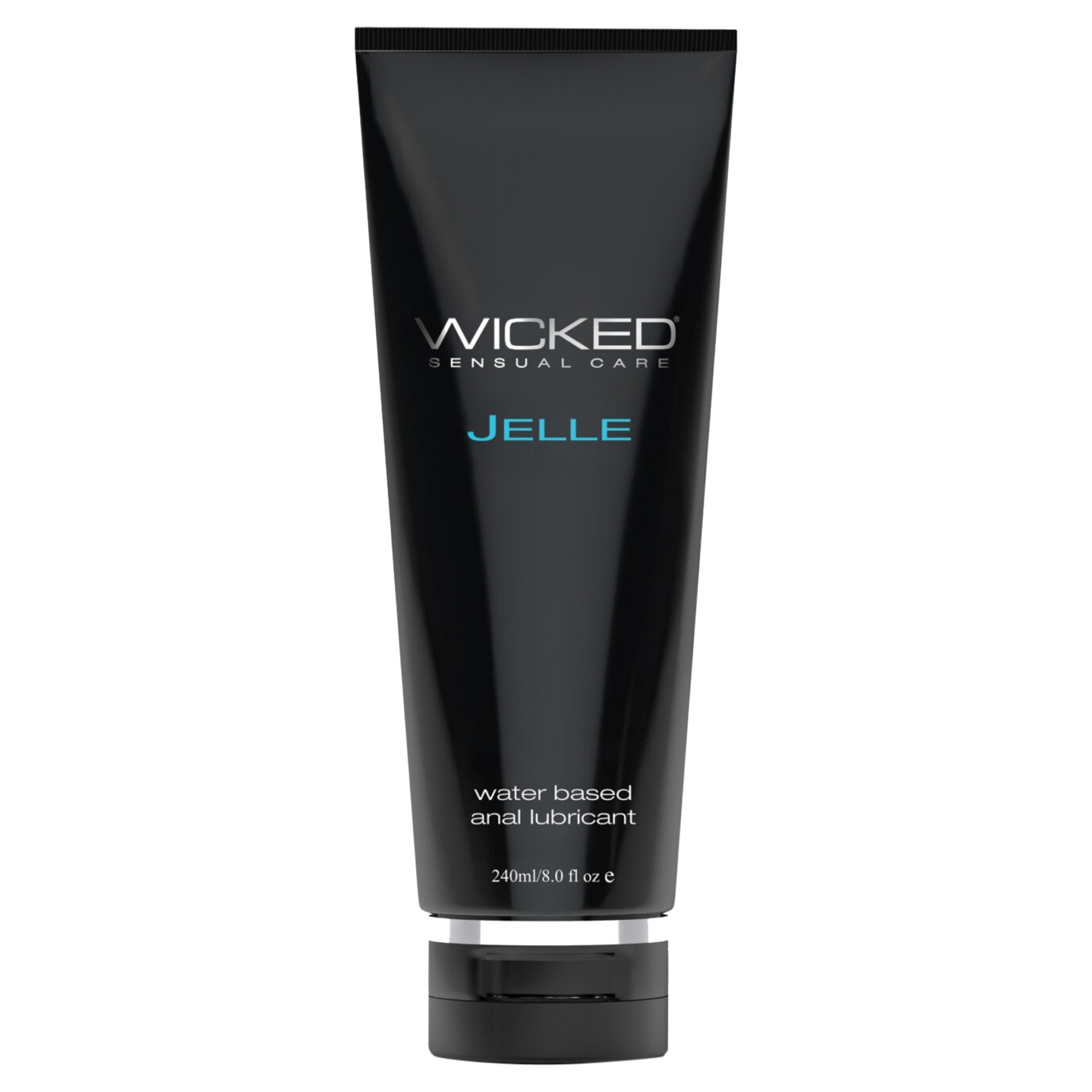 Wicked Jelle Water Based Anal Gel Lube 8oz
