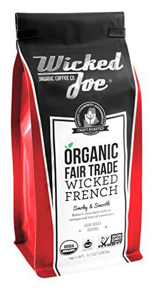 Wicked Joe Coffee Wicked .. French Ground, 12 oz, .. Red - Walmart.com