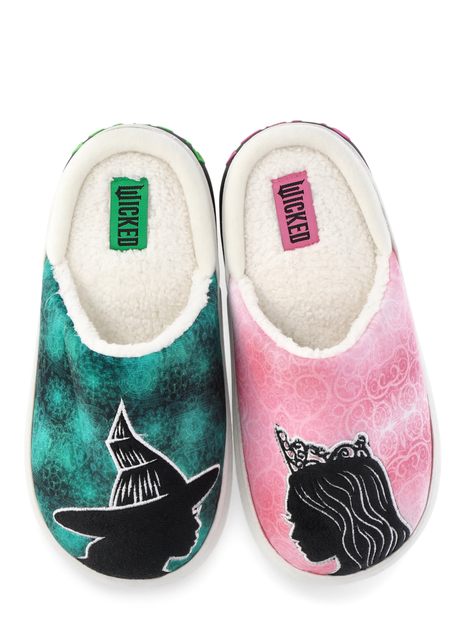 Wicked Little and Big Girls’ Scuff Slippers, Sizes 11-3 - Walmart.com