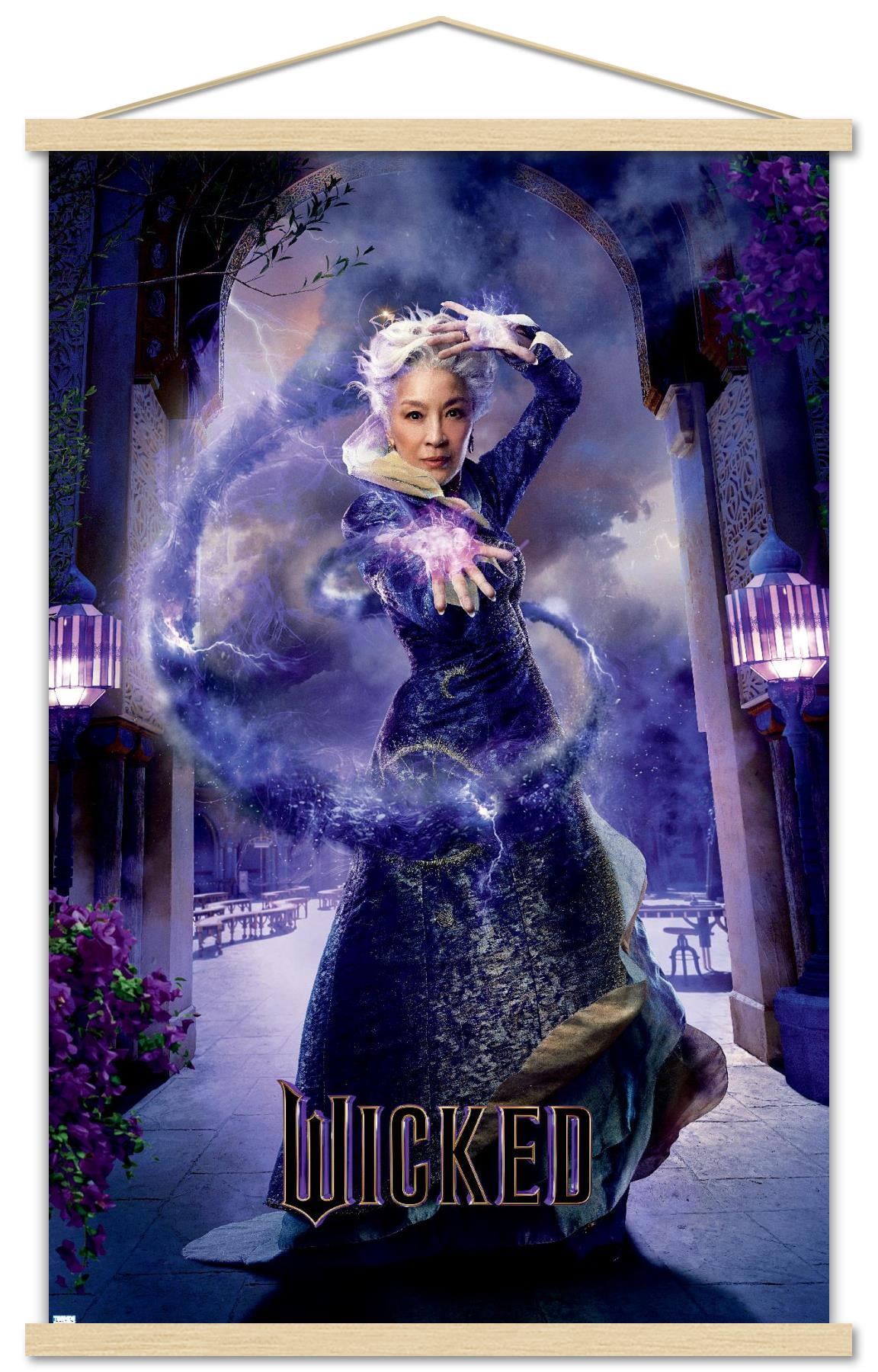 Wicked - Madame Morrible One Sheet Wall Poster with Magnetic Frame, 22. ...