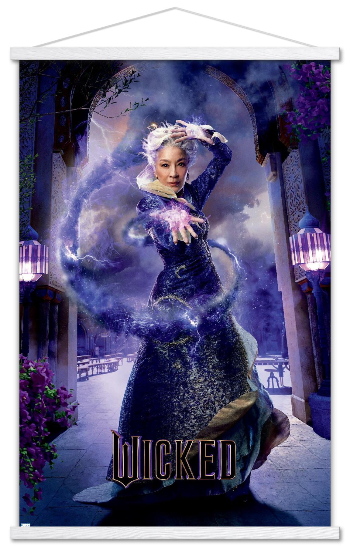 Wicked - Madame Morrible One Sheet Wall Poster with Magnetic Frame, 22. ...