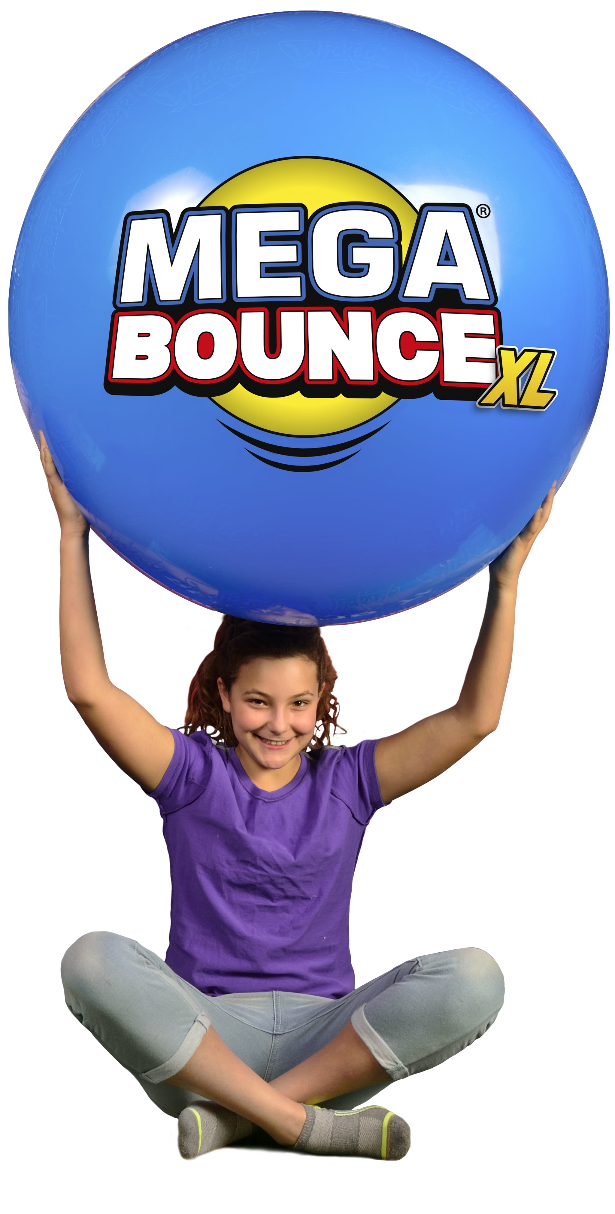 Wicked Mega Bounce XL - World's Bounciest Inflatable Ball, Giant ...