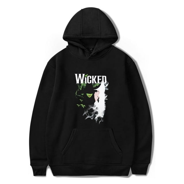 Wicked Merch Hooded Sweatshirt Men Ladies Wicked Long Sleeve Pullover ...