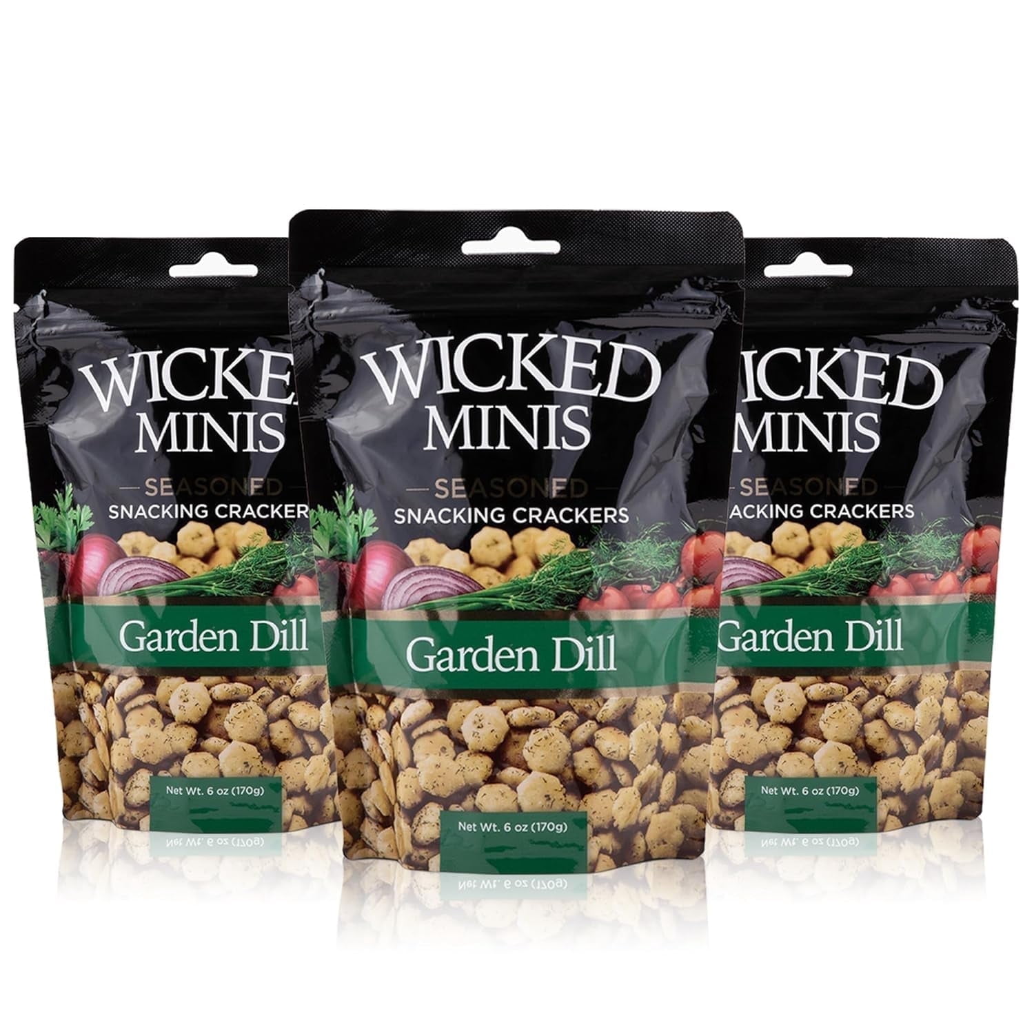 Wicked Minis Garden Dill Soup & Oyster Crackers, 6oz (Pack of 3 ...