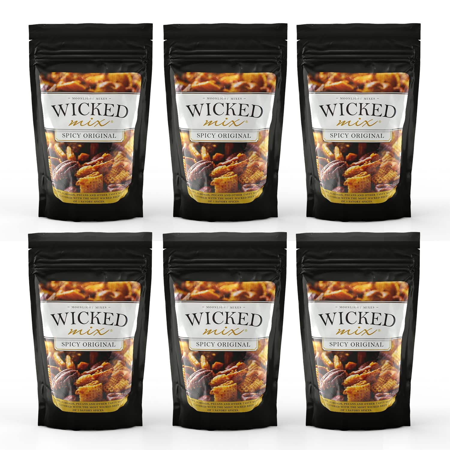 Wicked Mix Mix Spicy Original 7 Oz - Pack Of 6 - Walmart.com