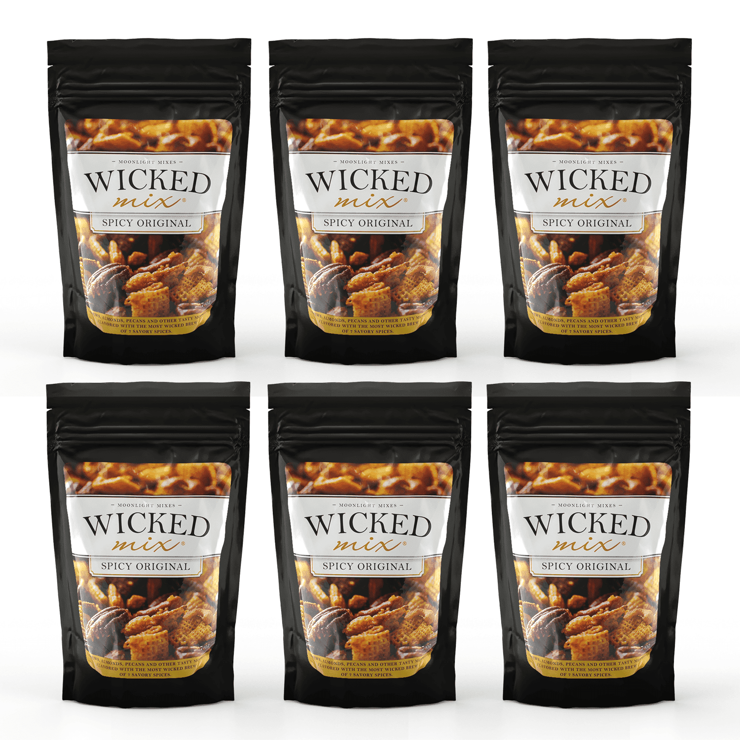 Wicked Mix Original Snack Mix with Mixed Nuts, Sweet & Spicy Trail Mix ...