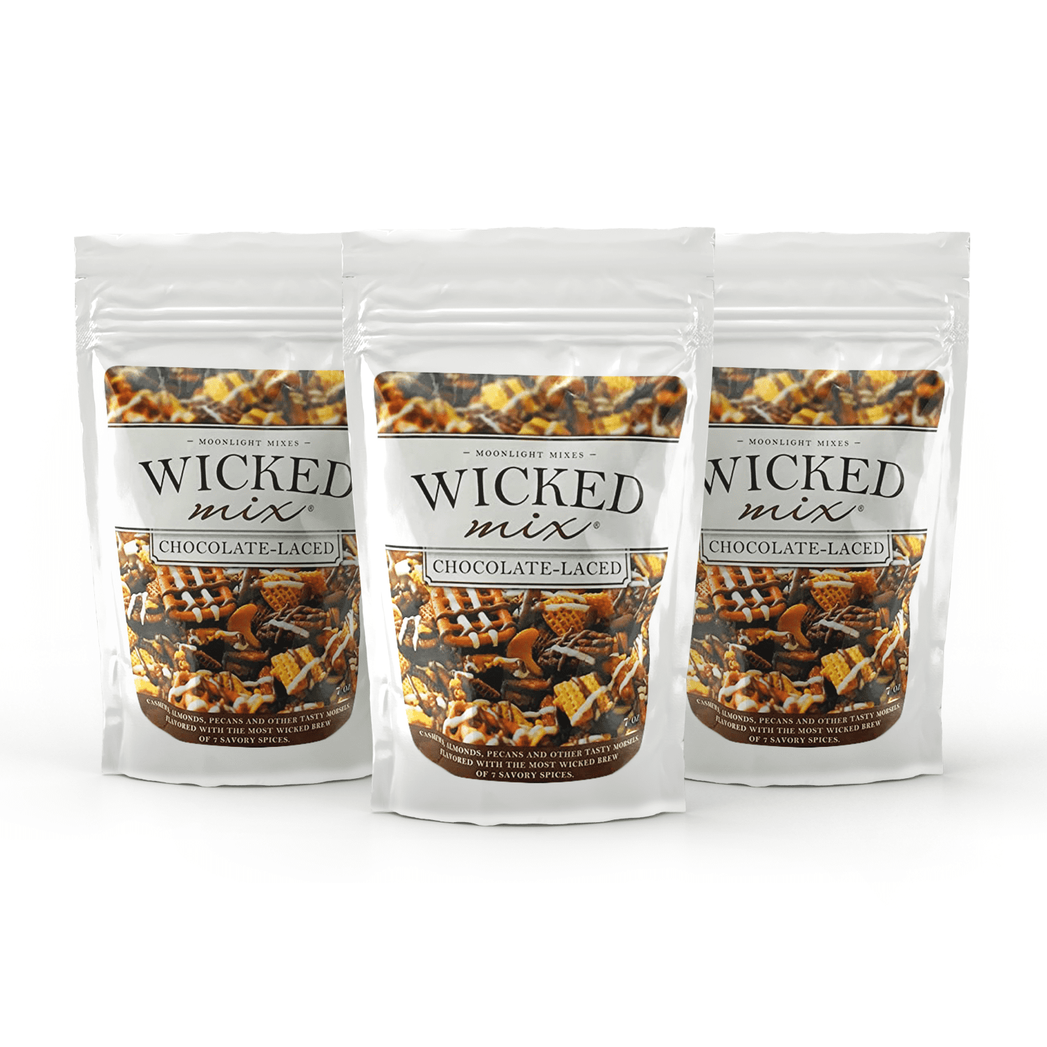 Wicked Mix Chocolate Laced Snack Mix with Mixed Nuts, Sweet & Salty ...
