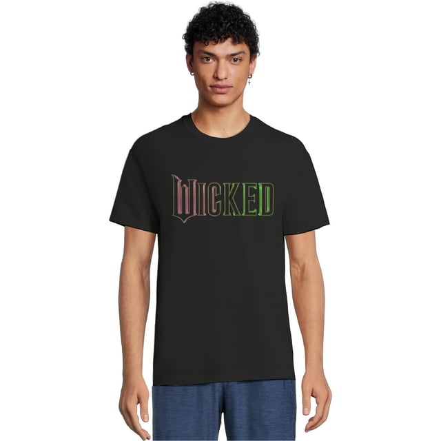 Wicked Movie Men's & Big Men's Graphic Tee with Short Sleeves, Sizes S-3XL - Walmart.com