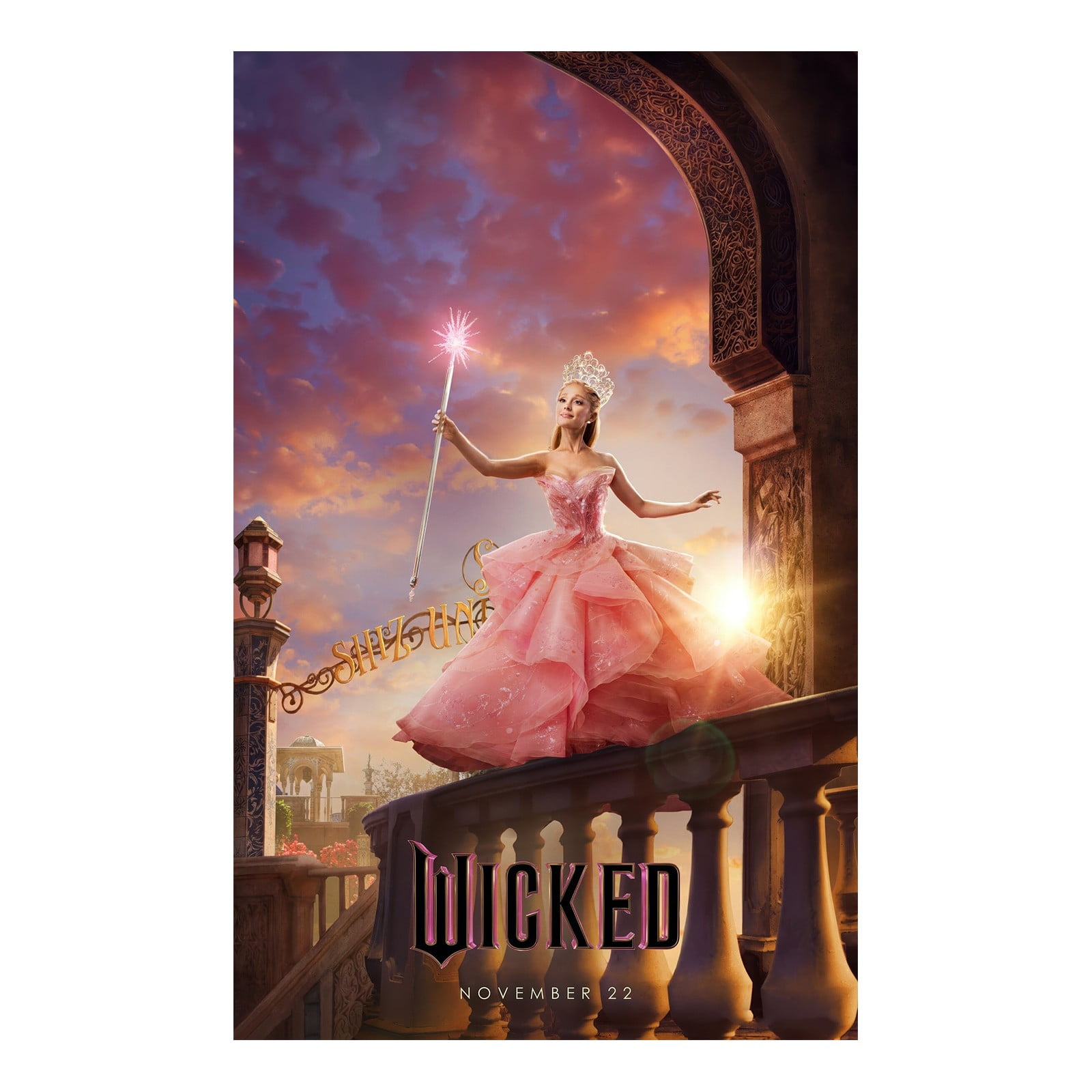 Wicked Movie Musical Throw Blanket, Wicked Merch Musicals Flannel Soft ...