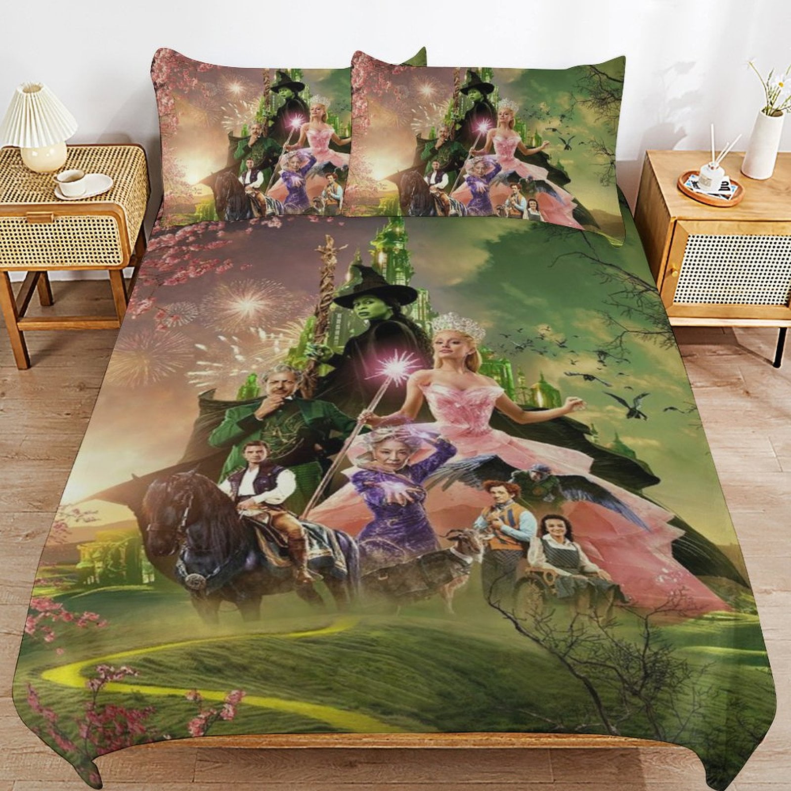 Wicked Musical Comforter Set 3 Pieces Quilt Cover Set Soft Bedding Sets ...