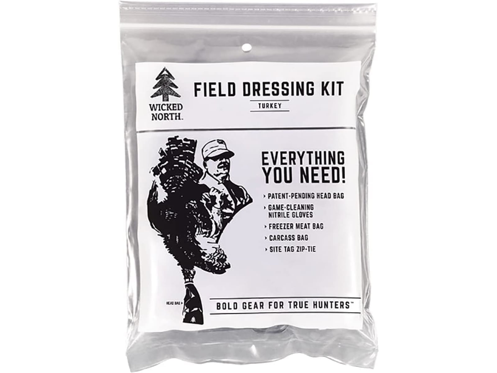 Wicked North Gear Turkey Field Dressing Kit, White - Walmart.com