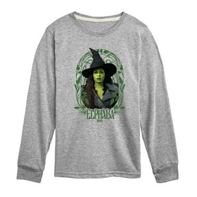 Wicked - Noveau Frame Glinda - Youth Long Sleeve Graphic T-Shirt ...