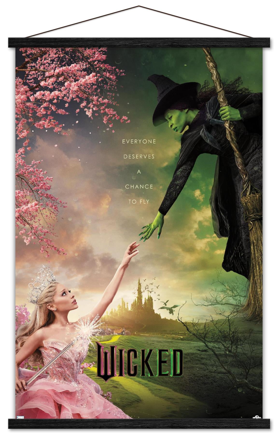 Wicked - One Sheet Wall Poster with Magnetic Frame, 22.375" x 34 ...