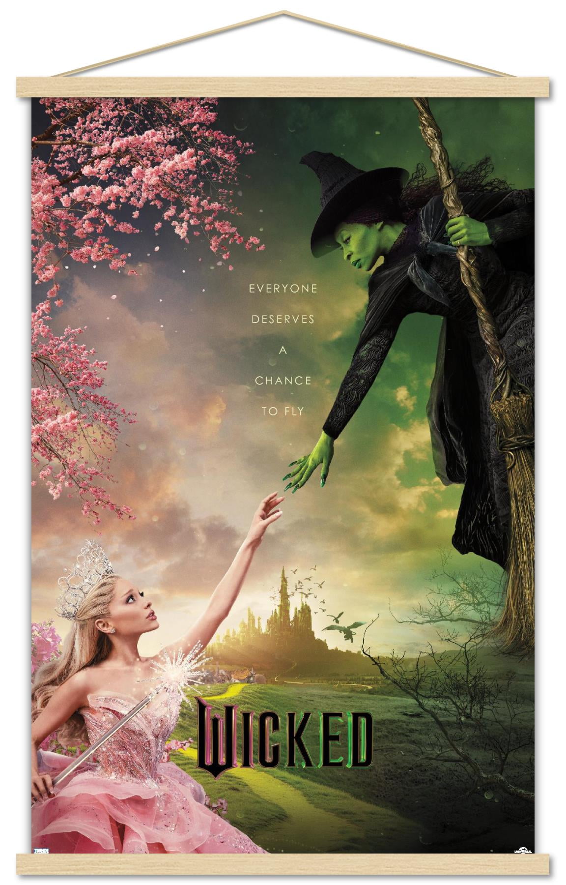 Wicked - One Sheet Wall Poster with Magnetic Frame, 22.375" x 34 ...