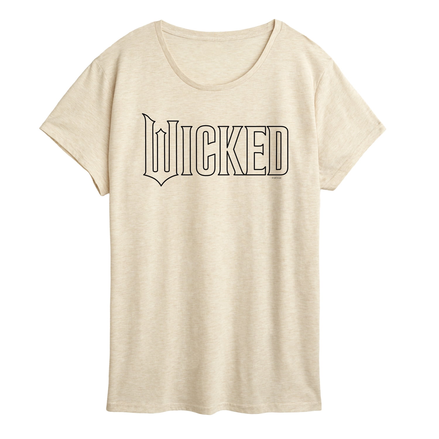 Wicked - Outline Logo - Women's Short Sleeve Graphic T-Shirt - Walmart.com