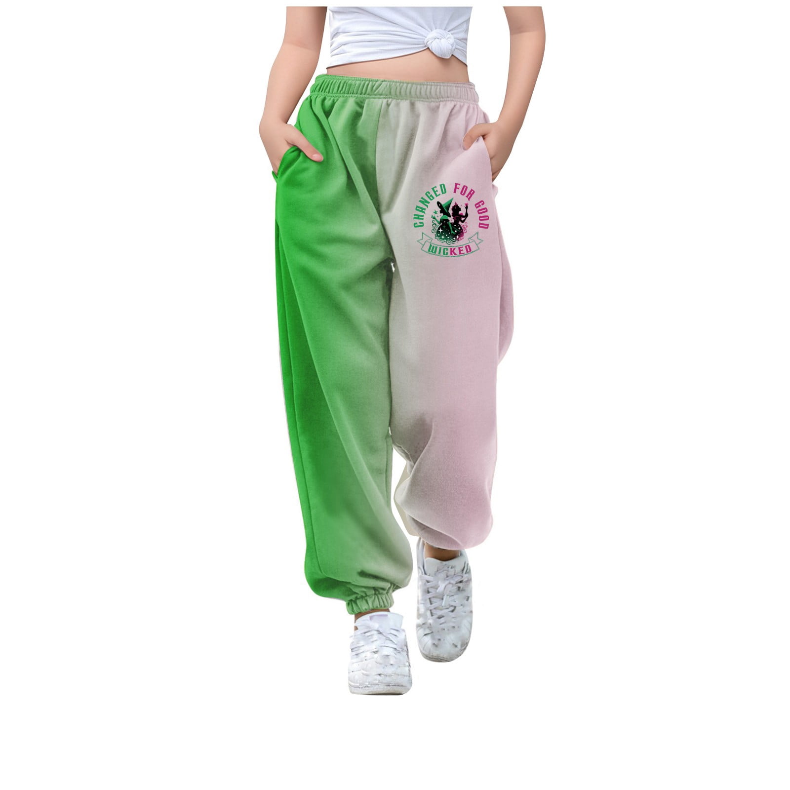 Wicked Pants For Kids Women's Casual Sweatpants with Elastic Waistband ...