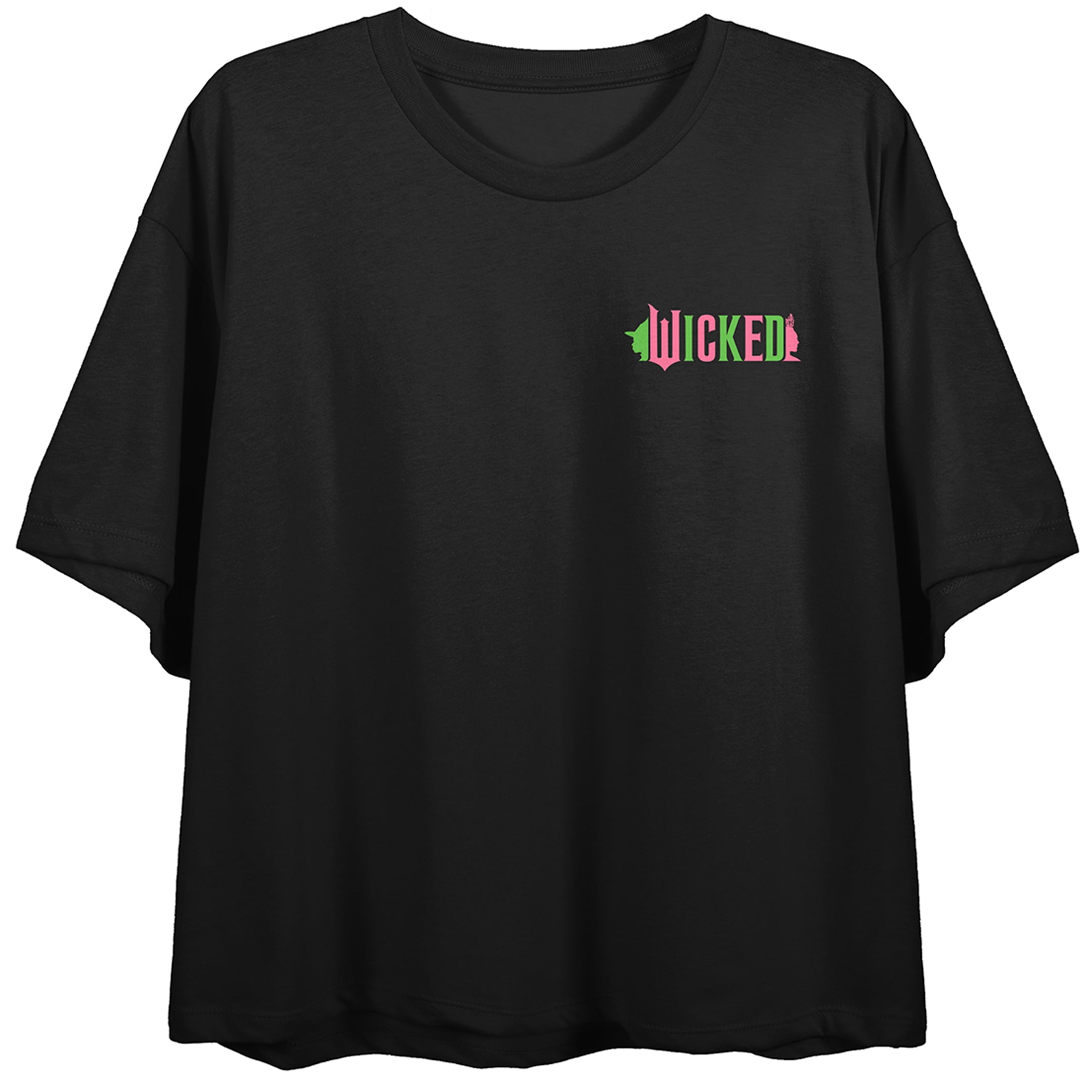 Wicked Part 1 A City Of Emeralds Women's Black Crew Neck Short Sleeve ...