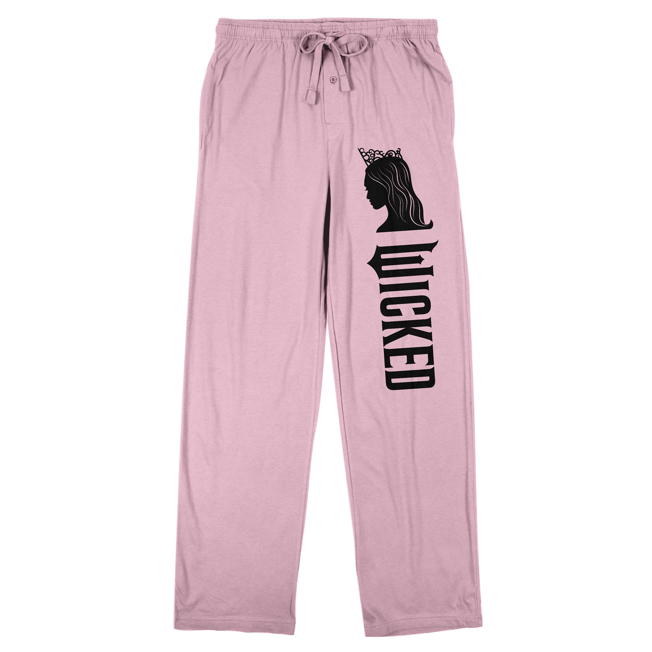 Wicked Part 1 Glinda Silhouette Women's Cradle Pink Sleep Pajama Pants ...