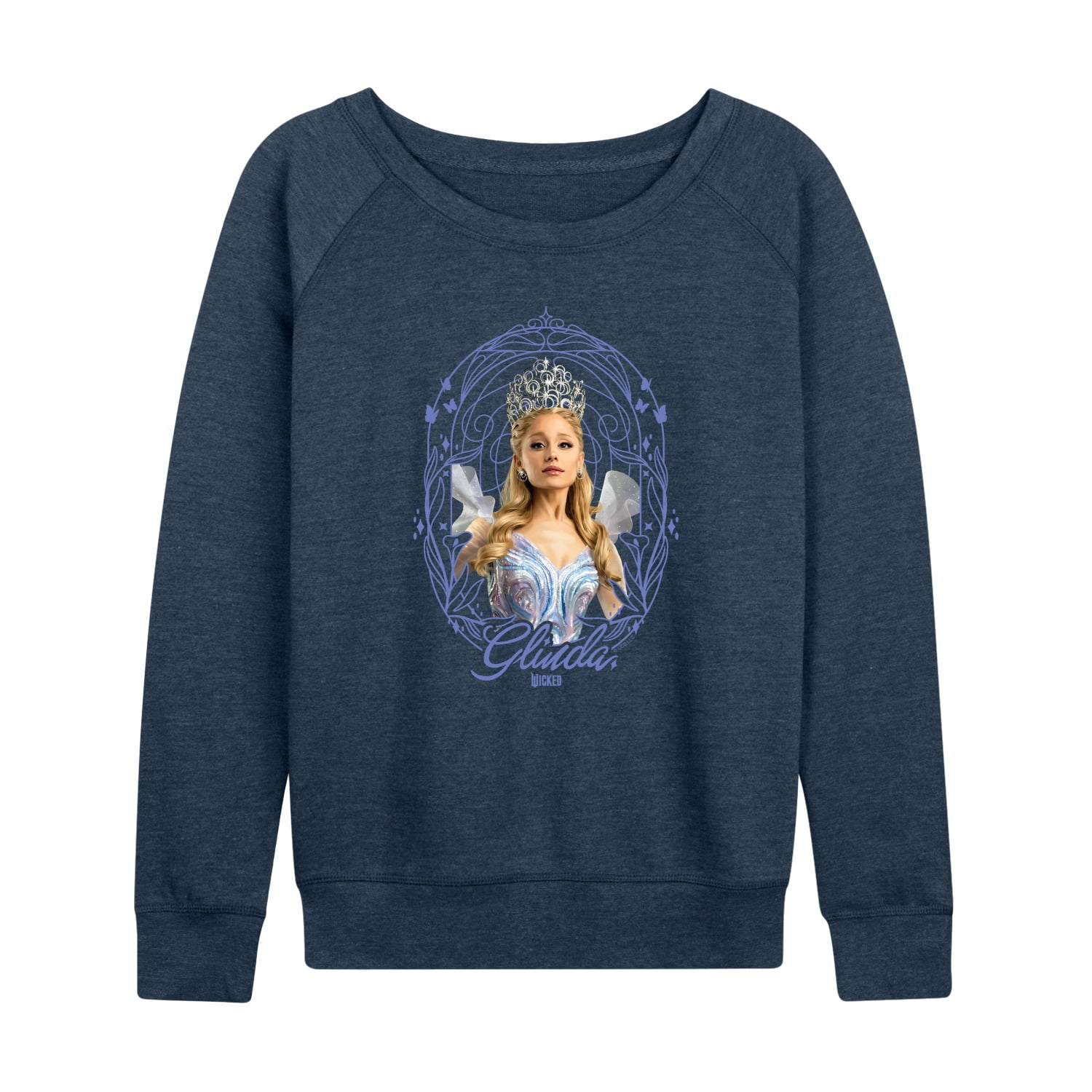 Wicked: Part 2 - Art Noveau Glinda - Women's French Terry Long Sleeve ...