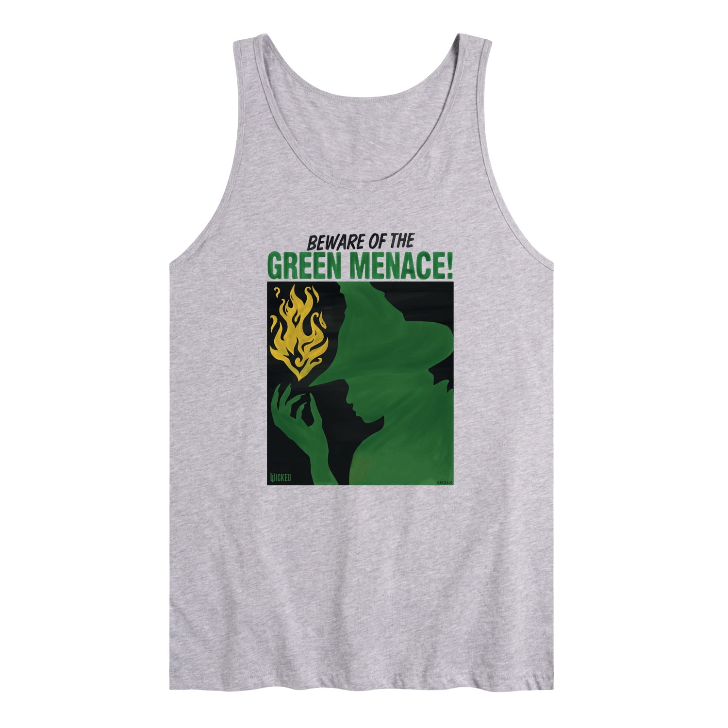 Wicked: Part 2 - Elphaba Green Menace - Men's Sleeveless Graphic Tank ...