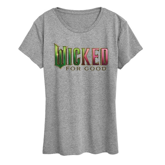 Wicked: Part 2 - For Good Logo - Women's Short Sleeve Graphic T-Shirt ...
