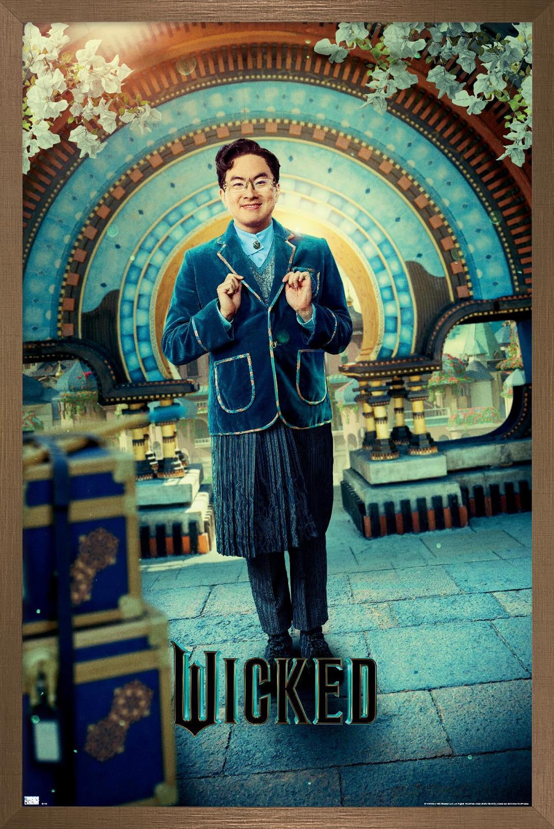 Wicked - Pfannee One Sheet Wall Poster, 14.725" x 22.375" Framed ...