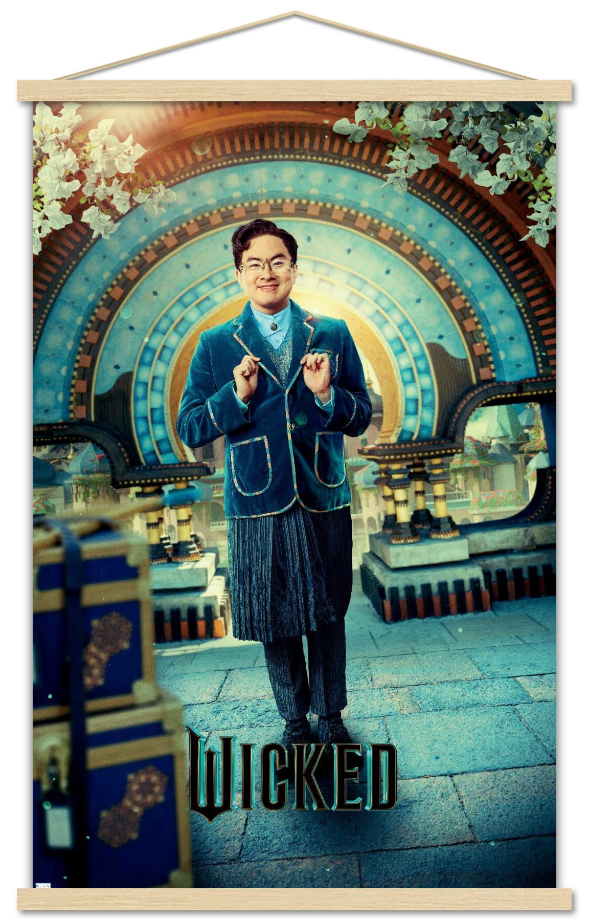 Wicked - Pfannee One Sheet Wall Poster with Magnetic Frame, 22.375" x ...