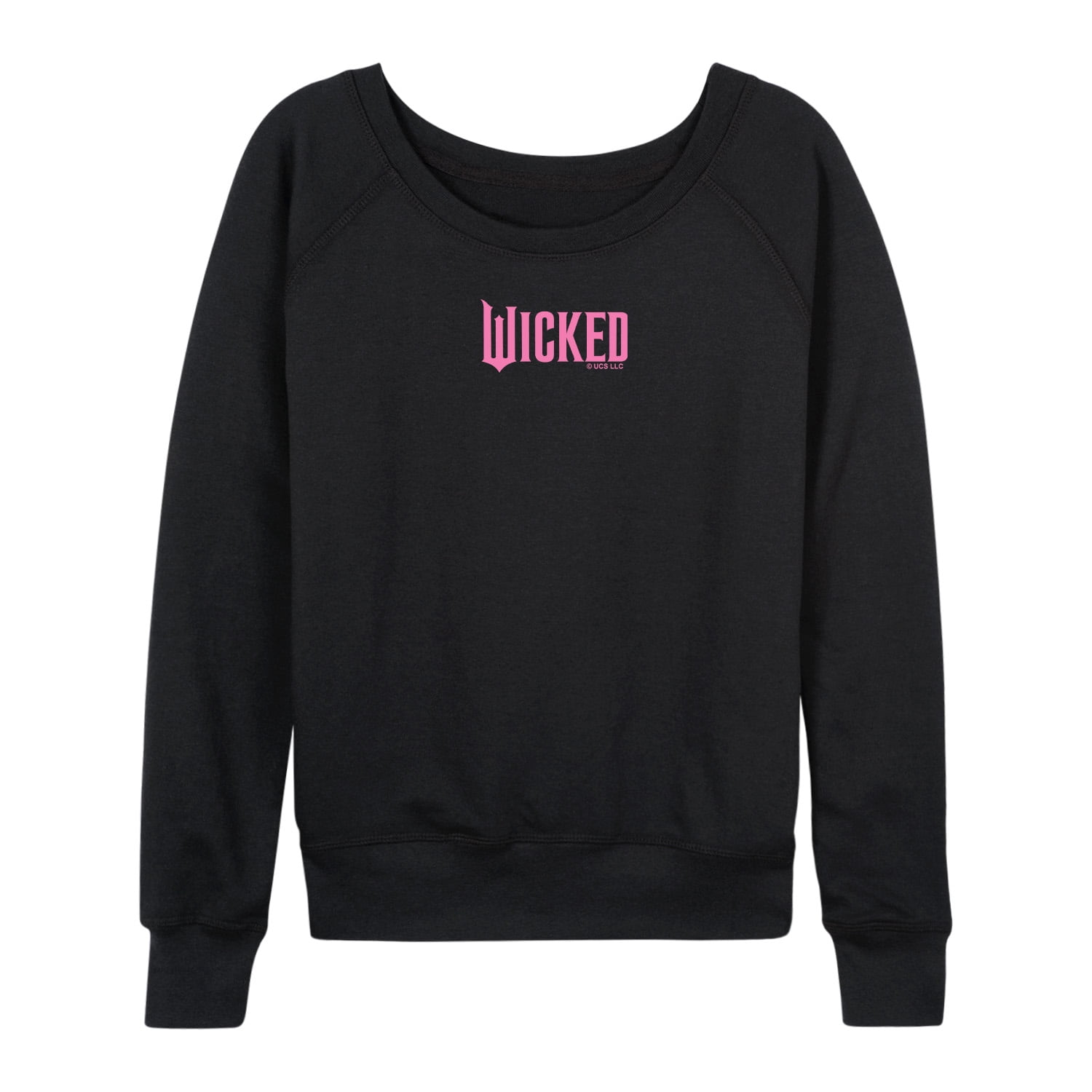 Wicked - Pink Logo - Women's French Terry Pullover Sweatshirt - Walmart.com