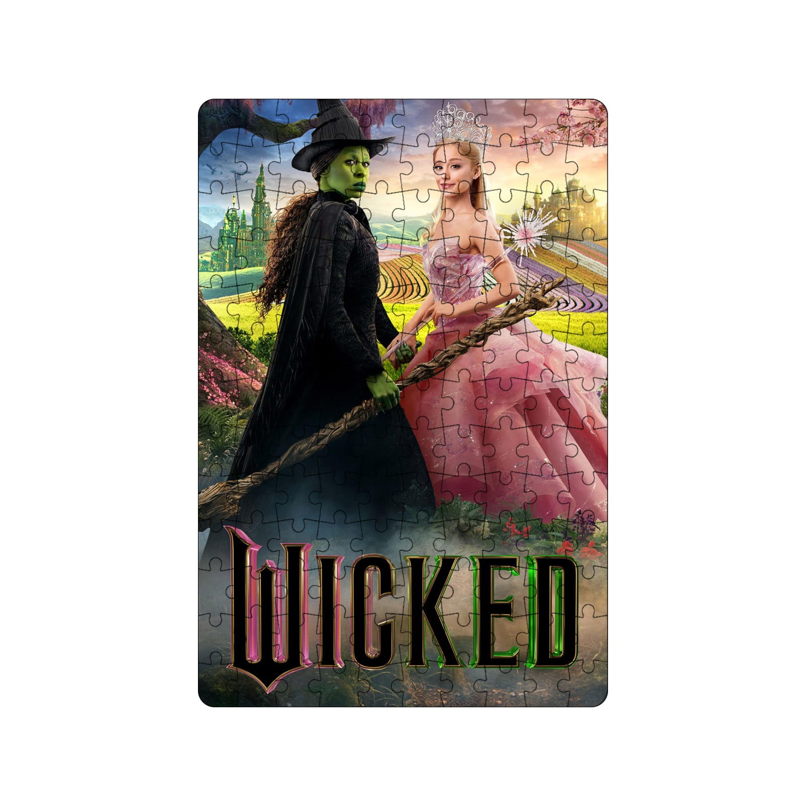 Wicked Puzzle 130 Pieces Witch Needs To Go To Hawaii ,Elphaba Jigsaw ...