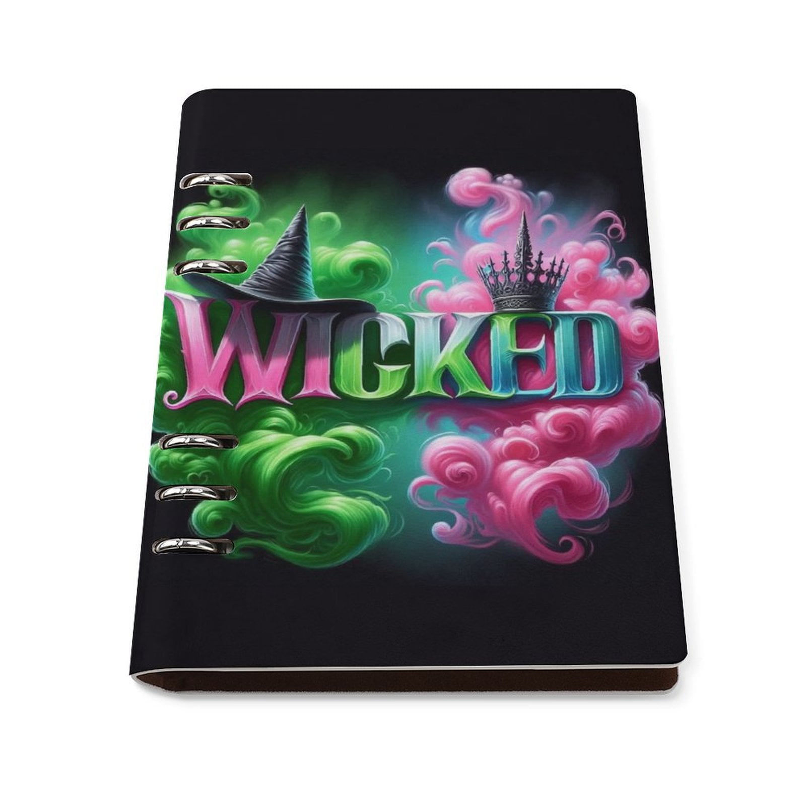 Wicked Refillable Leather A5 Loose Leaf Notebook, Loose Leaf Binder ...