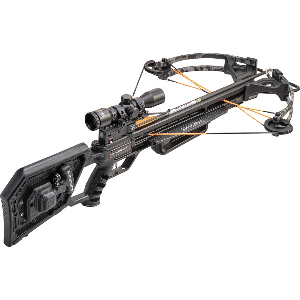 Wicked Ridge Blackhawk XT Crossbow Package ACUdraw 50 - Walmart.com