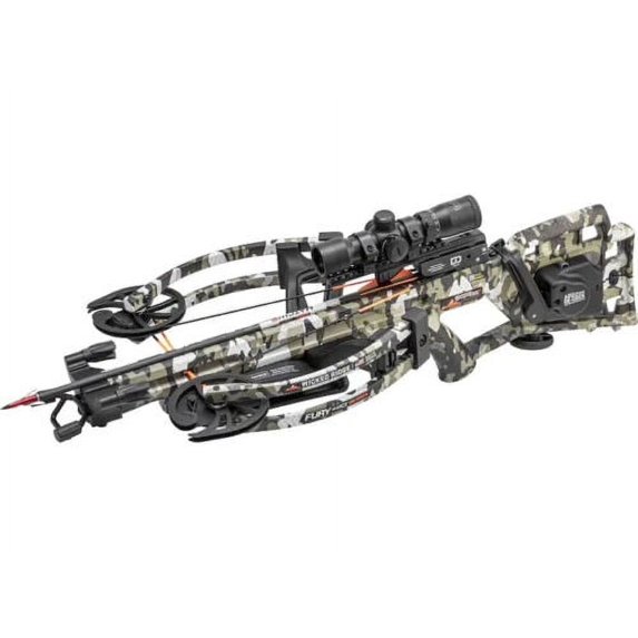 Wicked Ridge Fury 410 Adult Archery Hunting Crossbow Package with ...