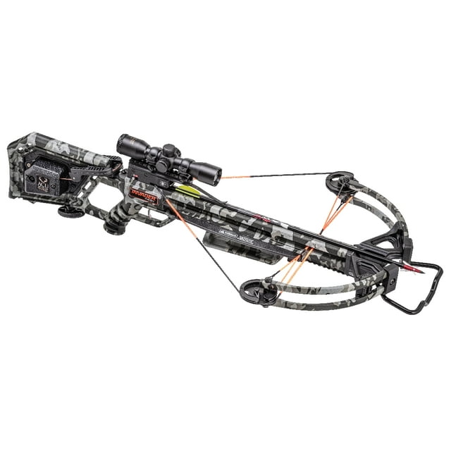Wicked Ridge Invader 400 Hunting Crossbow - Peak Camo ACUdraw, Lighted ...