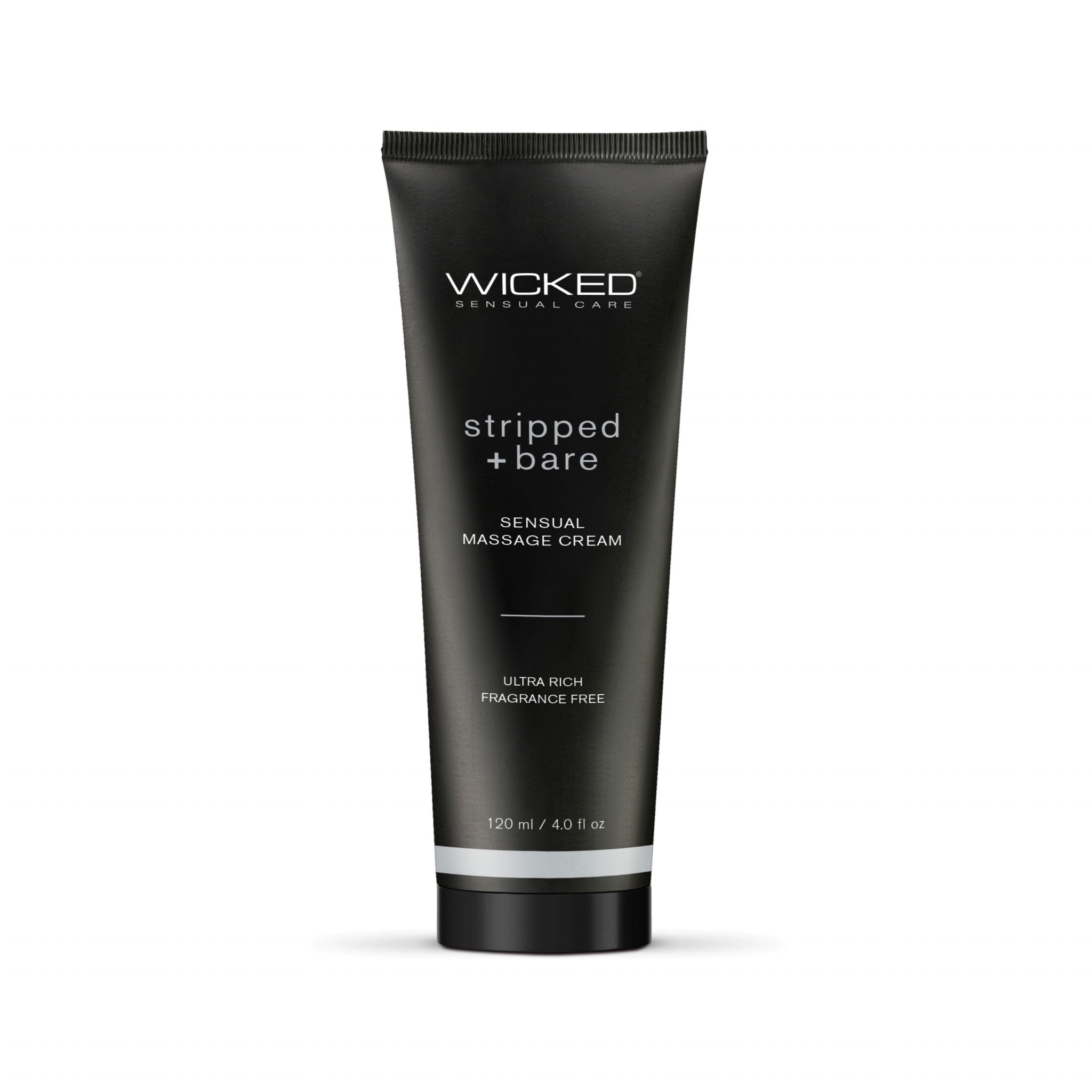 Wicked Massage Cream Stripped + Bare Unscented 4 Oz - Walmart.com