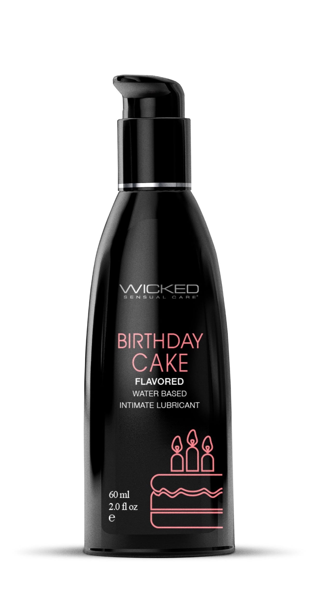 Wicked Sensual Care Water Based Lubricant - 2 oz Birthday Cake ...