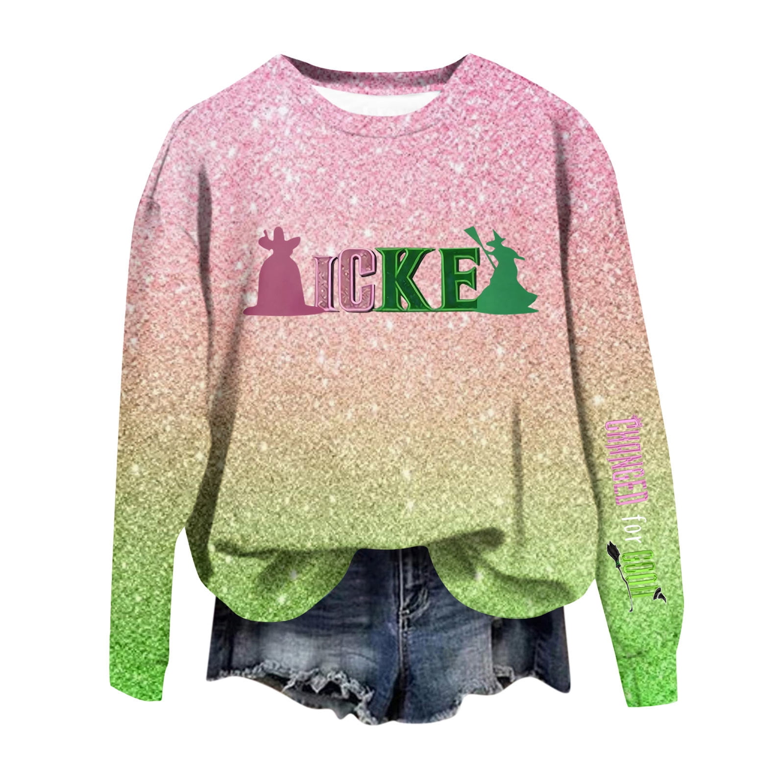Wicked Shirt Sweatershirt for Women, Wicked Sweatershirt Women's ...