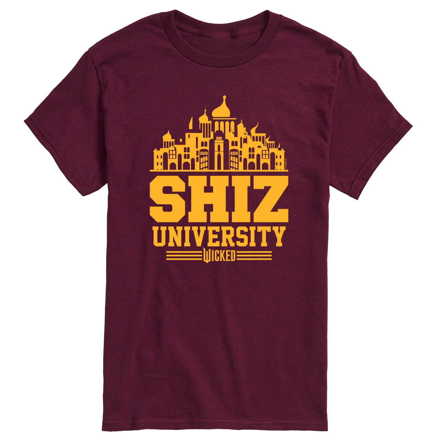 Wicked - Shiz University - Men's Short Sleeve Graphic T-shirt - Walmart.com