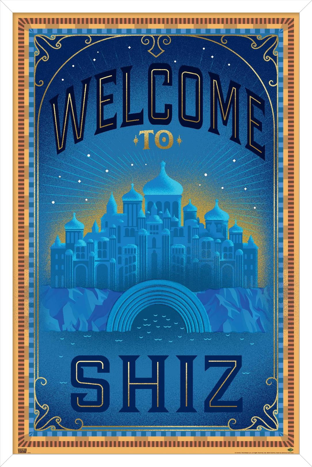 Wicked - Shiz Wall Poster, 22.375" x 34" Framed - Walmart.com