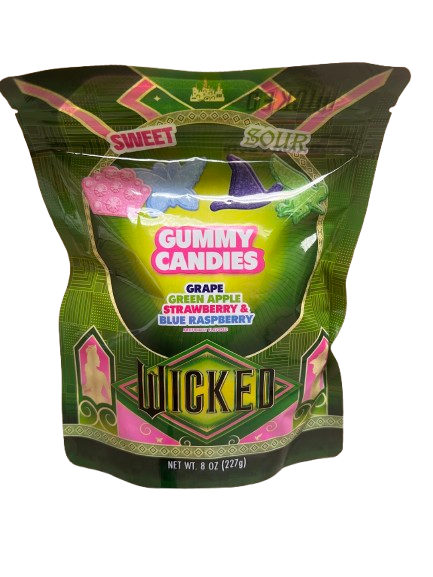 Wicked Sweet & Sour Gummy Gusset Bag - 8oz - Walmart.com