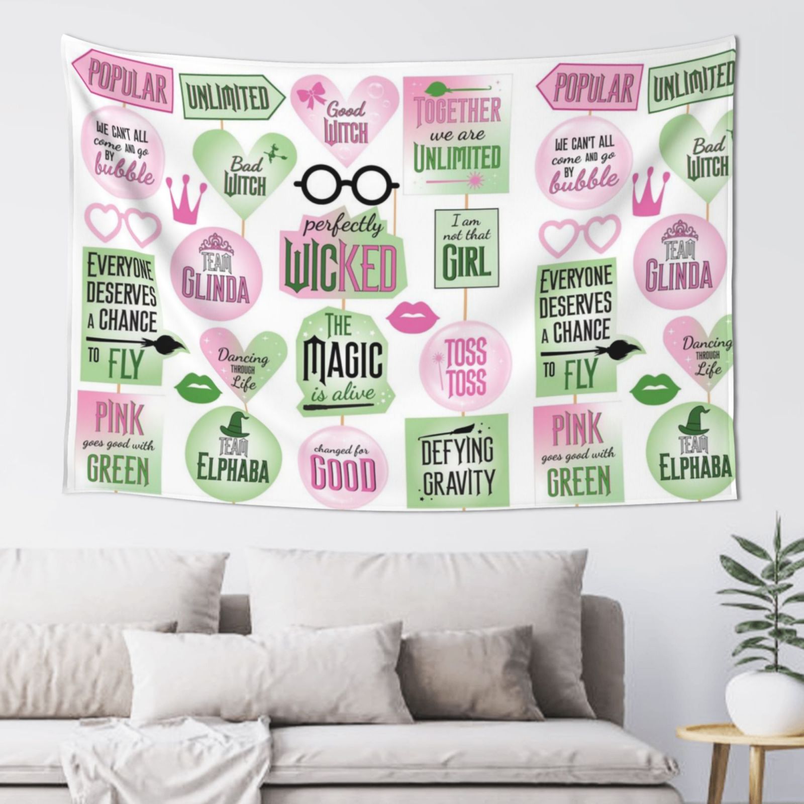 Wicked Tapestry Room Decor Pictures Artwork Decorations , Also ...