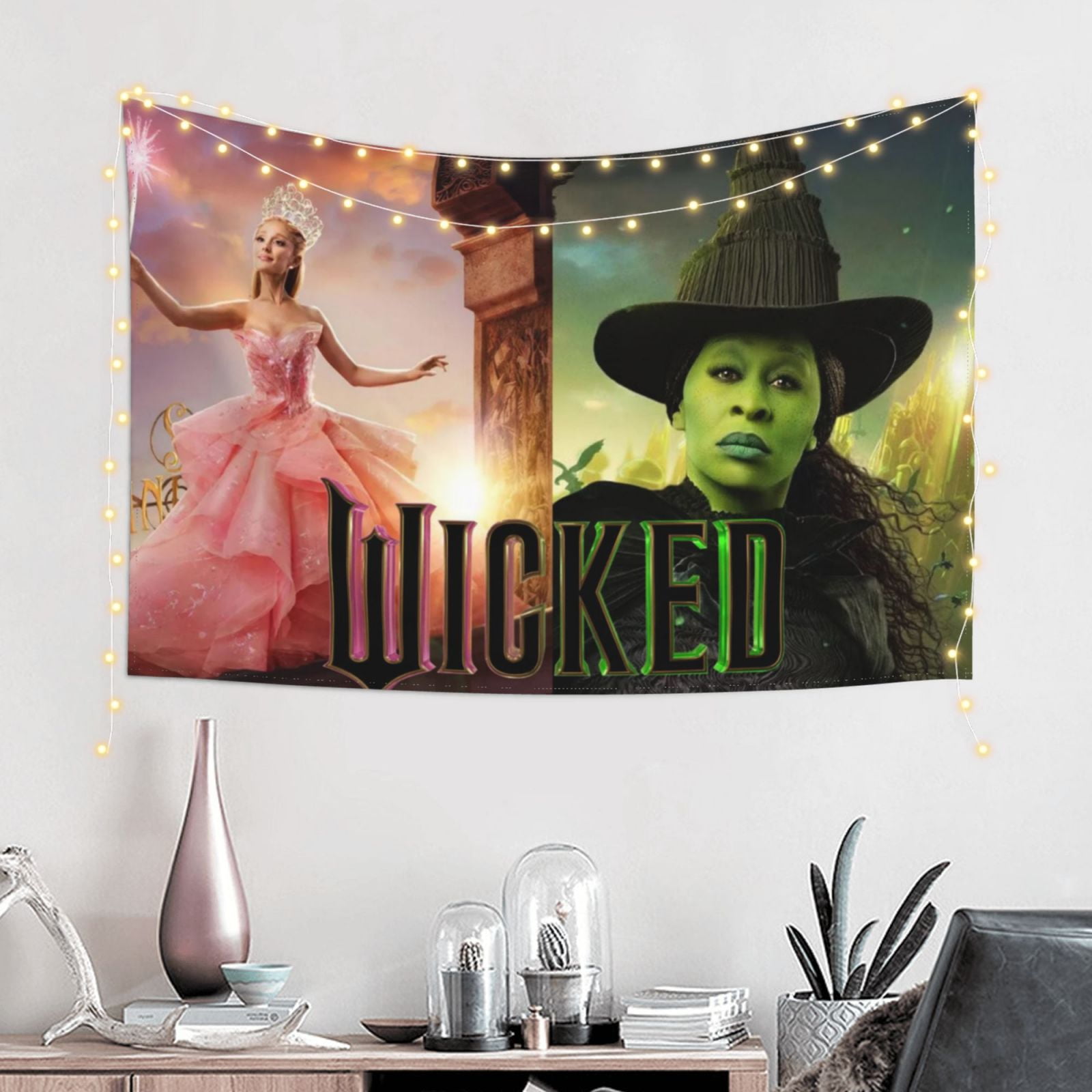 "Wicked Tapestry Wall Hanging – Enchanting Broadway Musical Inspired ...