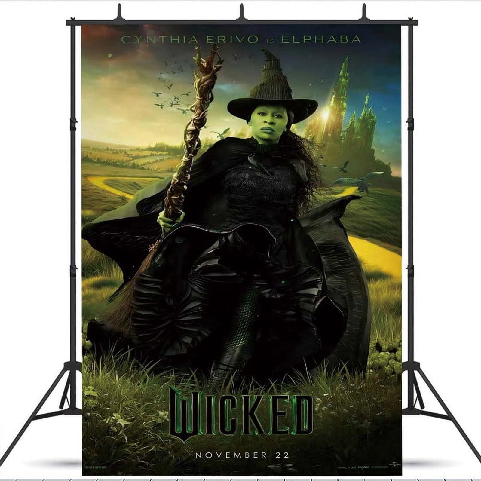 Wicked Taspestry Background Wall Poster Banner Backdrop Decor Party ...
