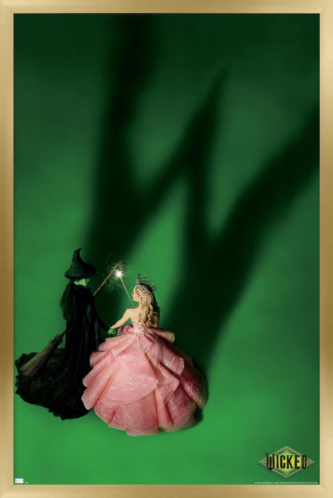 Wicked - Teaser One Sheet Wall Poster, 22.375" x 34" Framed - Walmart.com