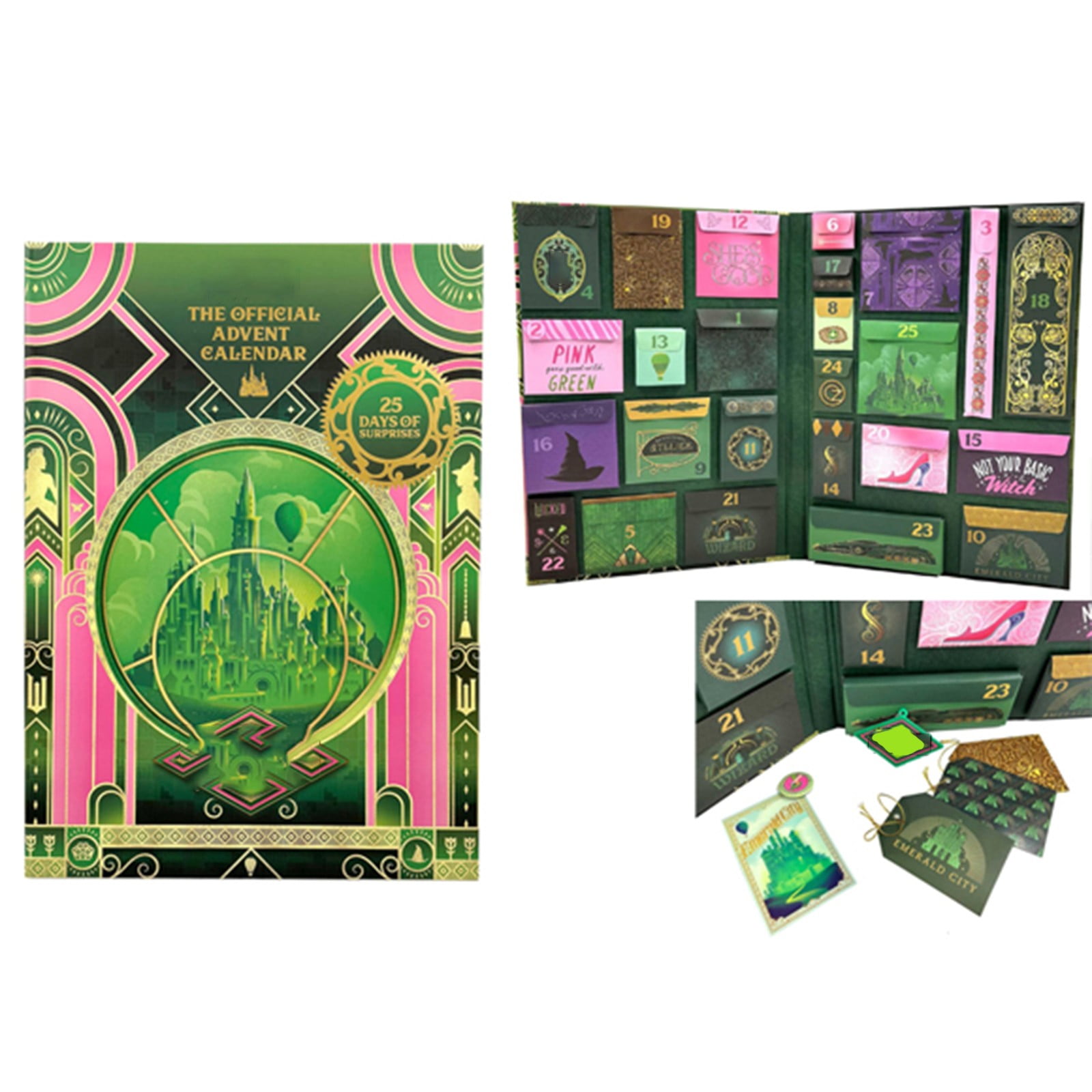 Wicked: The Wicked Advent Calendar: 25 Days of Surprises - Walmart.com