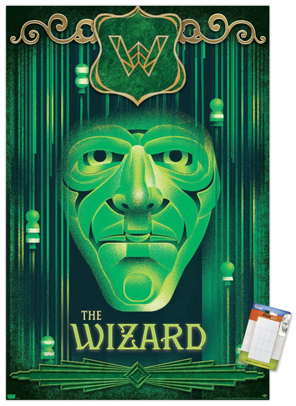 Wicked - The Wizard Wall Poster, 14.725" x 22.375" - Walmart.com