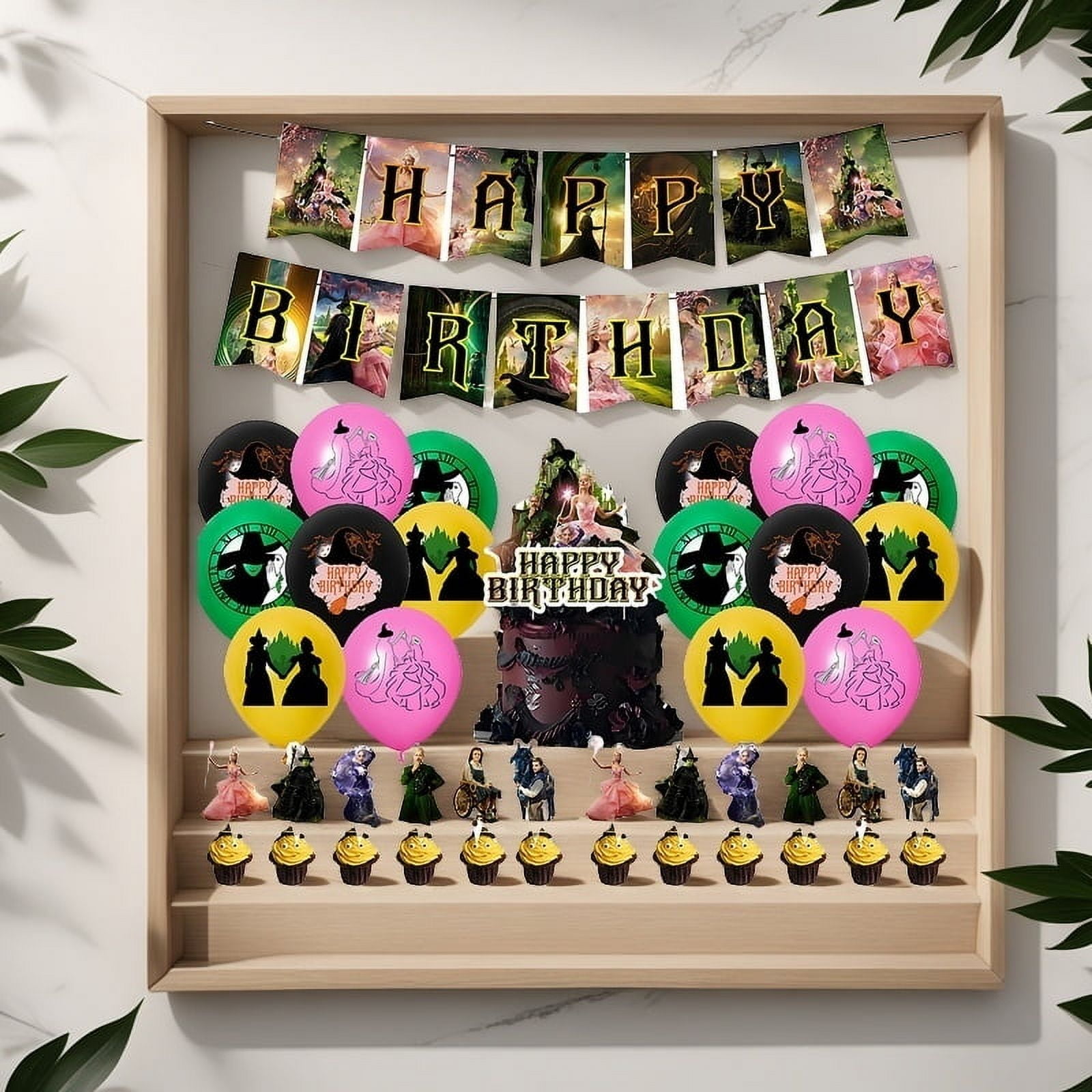Wicked-Themed Party Decorations Magical Birthday Party Decorations Set ...